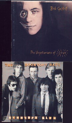 + Lot 2 CD The Boomtown Rats (Greatest Hits) & Bob Geldof (Vegetarians ...