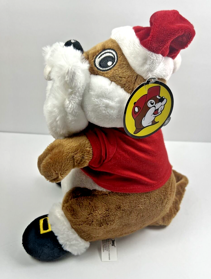 NWT! Buc-ee's Beaver Santa Christmas 10" Plush Stuffed Animal 2022 | eBay