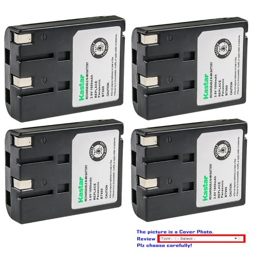 Kastar Battery BT990 Replace for Battery-Biz B745 Dantona BATT990 ...