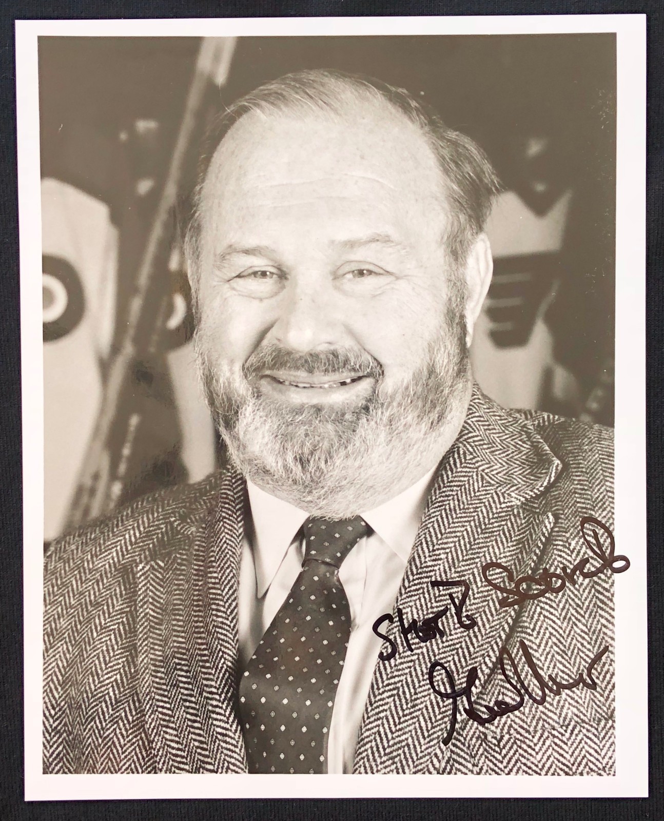 Gene Hart signed 8x10 Photo JSA Flyers Announcer Hockey HOF d.1999 B162 ...