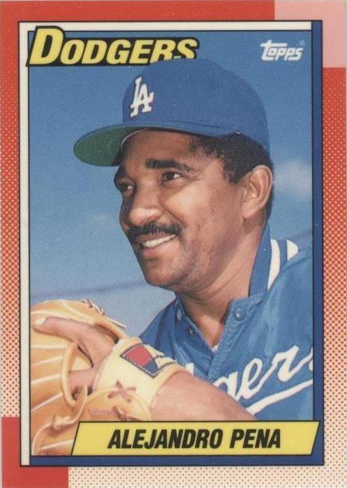 1990 Topps - Alejandro Pena #483 Collector's Edition (Tiffany) for sale ...