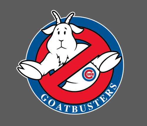 Chicago Cubs Goat Busters Wall Decal 25x25 | eBay
