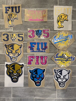 Florida International University / FIU Panthers Football Helmet Decals ...