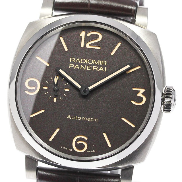 Panerai Radiomir Brown Men's Watch - PAM00619 for sale online | eBay