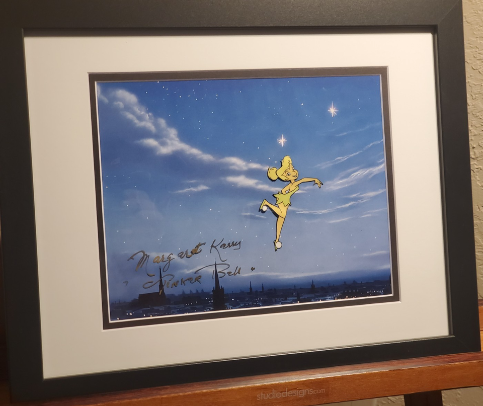 🟢 Disney Tinker Bell cel 1950s original Production cel ART CORNER ...