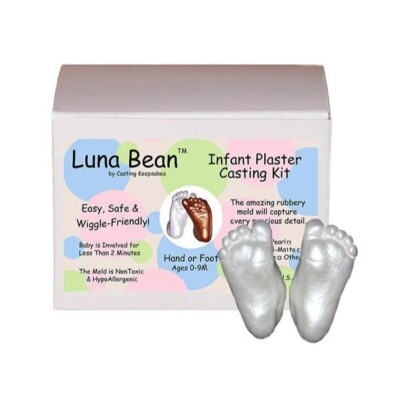 New Luna Bean Infant Plaster Casting Kit Hand or Foot by Casting ...