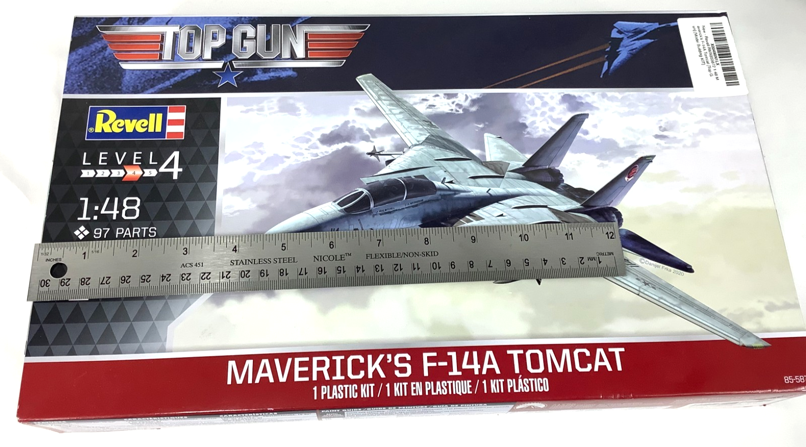 Revell Top Gun Maverick's F-14A Tomcat 1:48 Plastic Model Airplane | eBay
