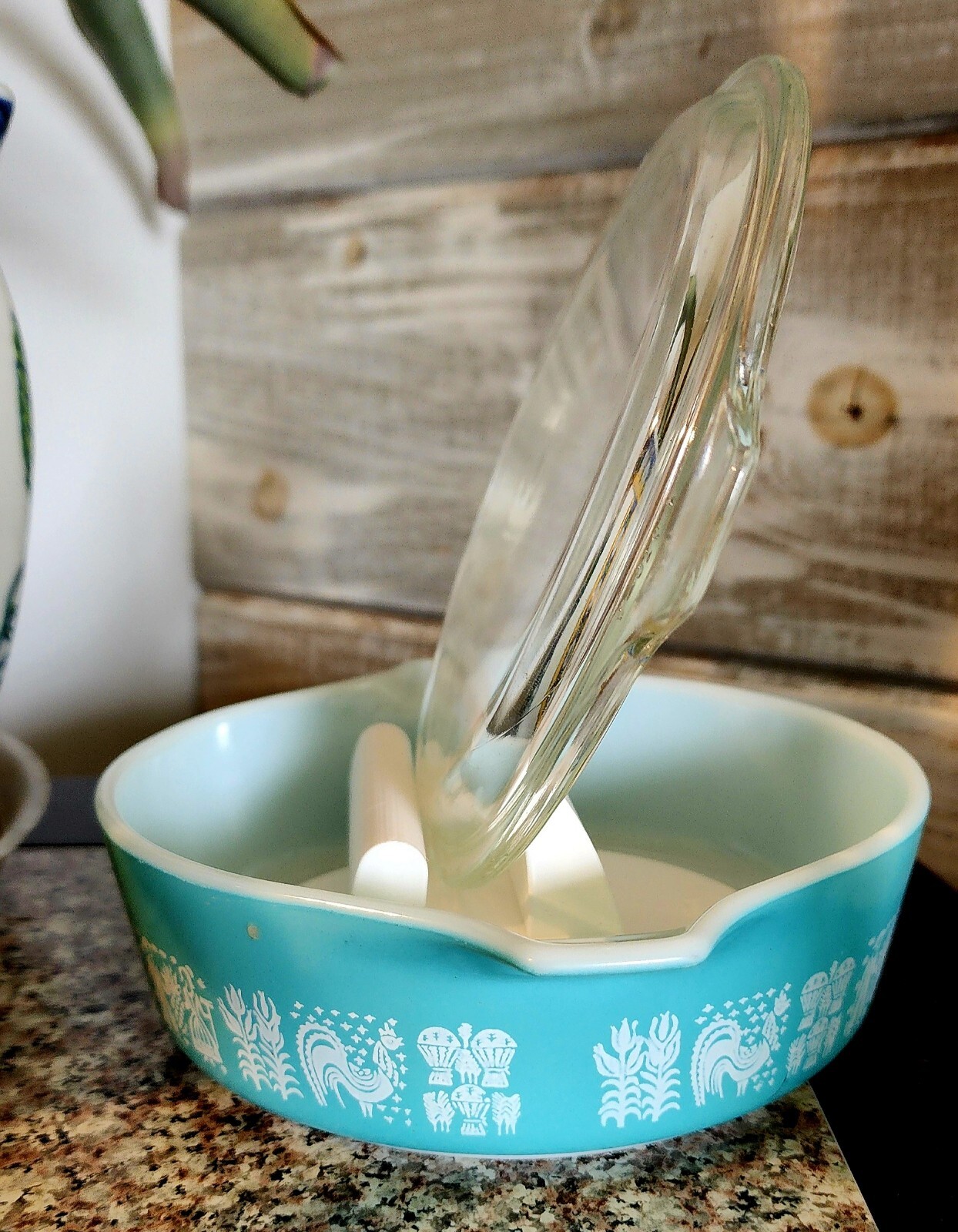 Pat.Pend. Pyrex Interchangeable Lid Stand 471 472 473 SLStands no dish ...