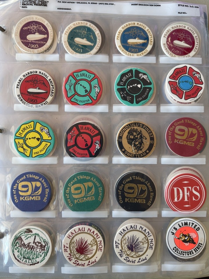 RARE Vintage 90s Hawaii Hawaiian Pogs Lot Of 240 | eBay