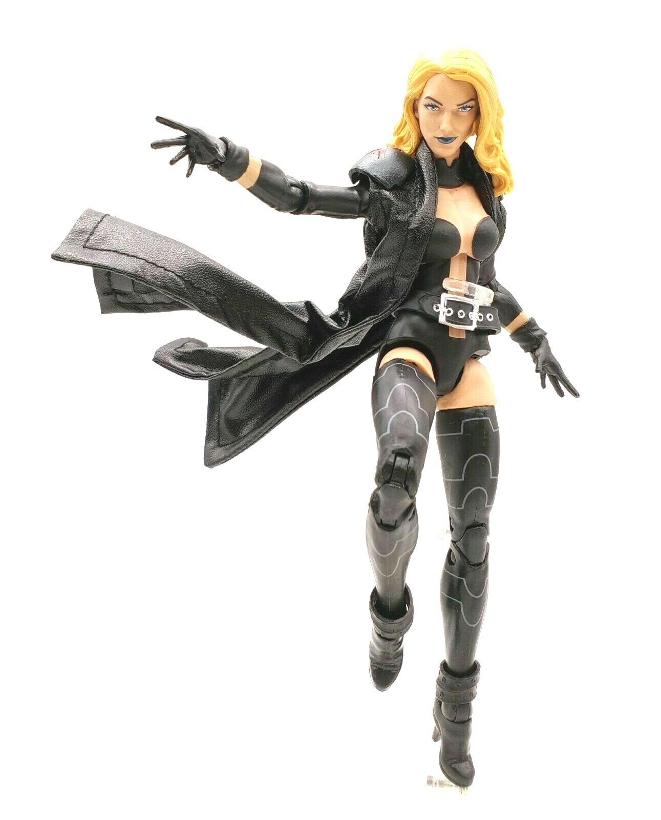 SU-C-EM: 1/12 Black Coat for Marvel Legends Emma Frost (No Figure)