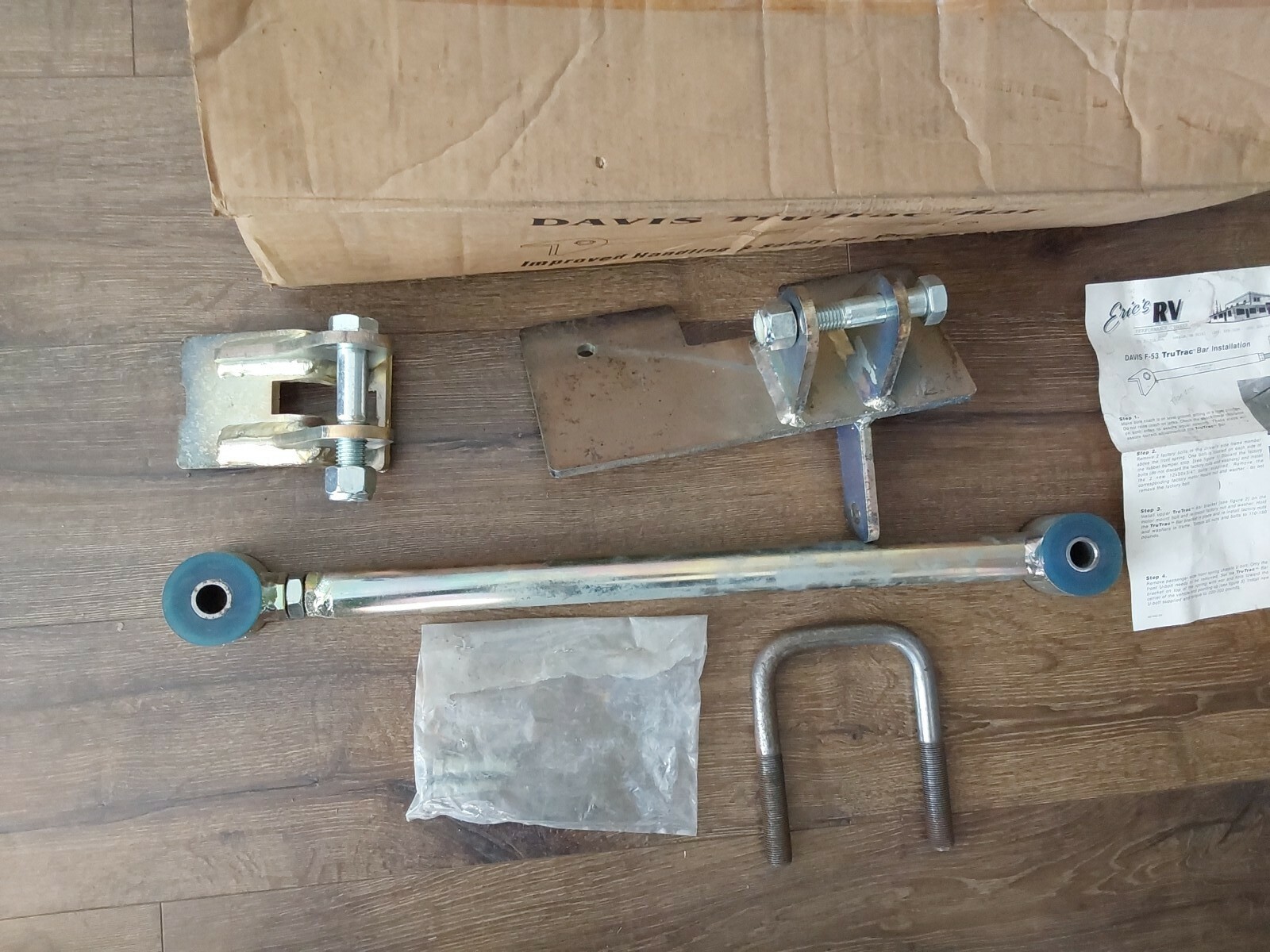 NEW NOS Davis TRAC-F53 Front Trac Bar for Ford F53 V8 ChassisFree Ship ...