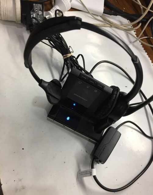 Plantronics Wo2a Wireless Headsets Base AC Charger Phone Interface ...