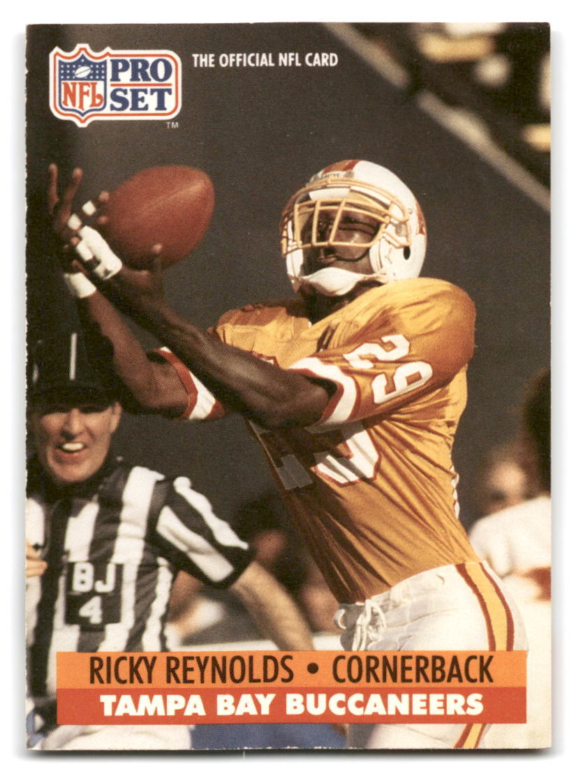Ricky Reynolds 1991 Pro Set #674 Tampa Bay Buccaneers FOOTBALL | eBay