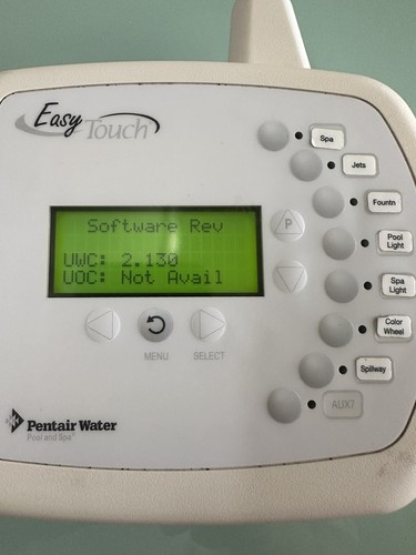 Pentair EasyTouch Wireless Remote Control for 8 Circuit System 520547 ...