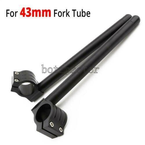 43mm Clip-On Motorcycle Handlebars For Suzuki Bandit 1200 1997-2005 ...