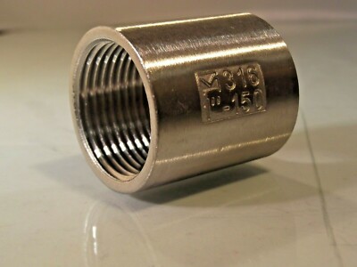 BSP Female Nut - Bush Connector in 316 Stainless Steel, Bsp Socket ...