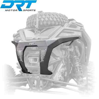 DRT Rear Bumper Guard W Mesh Inserts Black Polaris RZR PRO R 2022+ 2 ...