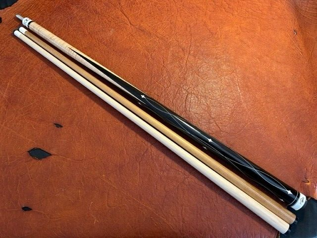 Mark Lund Alamo Custom Pool Cue. Wrap-less Cue. One Maple & One ...