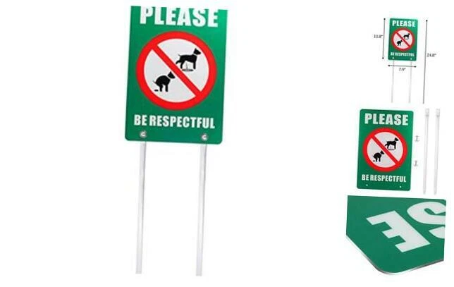 Be Respectful Sign