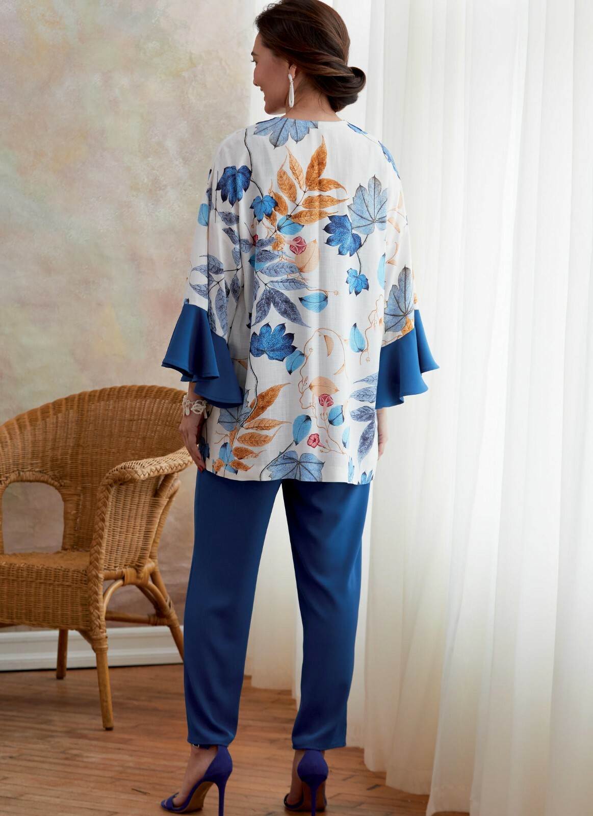 NEW/UNCUT Butterick B6691 Pattern Misses Jacket & Jumpsuit 4 Views ...