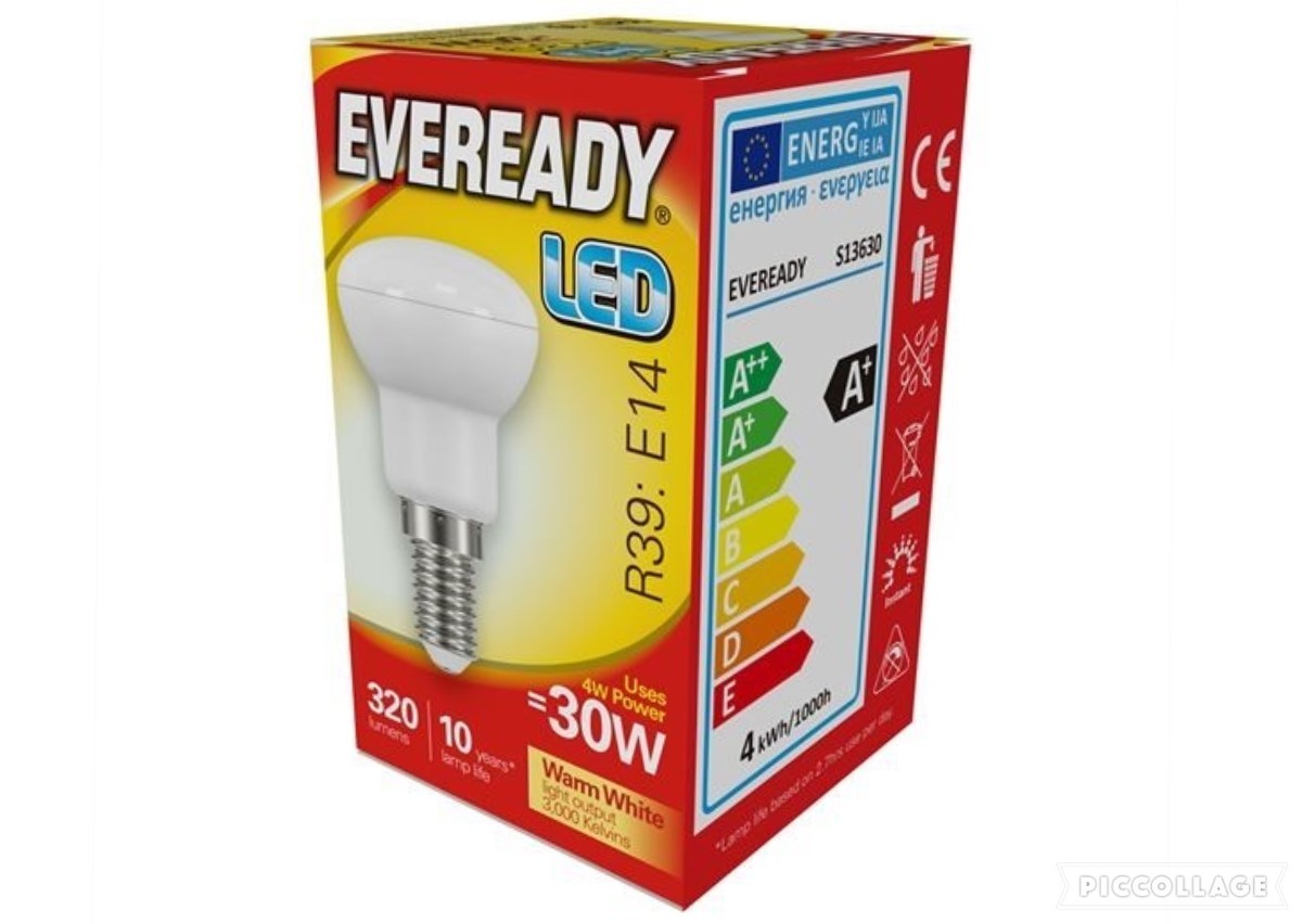 Eveready LED Reflector Spot Light Bulb Lamp R39 R50 R63 R80 30w 40w 50w ...