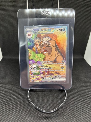 Pokemon TCG Arven's Mabosstiff ex Destined Rivals 235/182 SIR | eBay