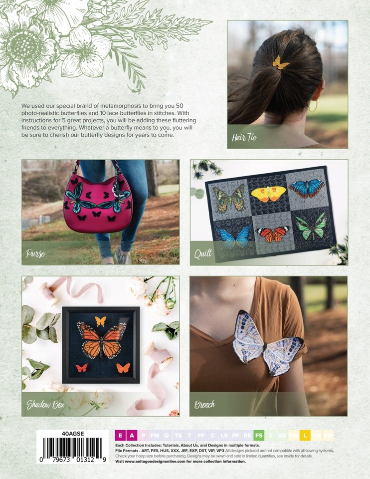 Butterflies SE - Anita Goodesign | eBay