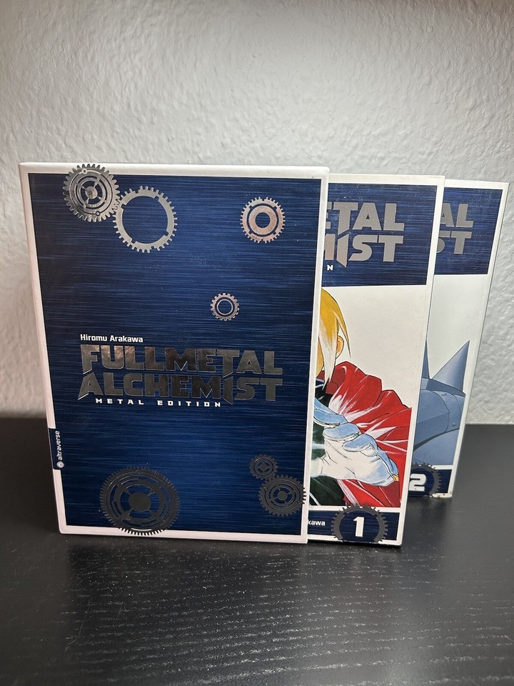 Full Metal Alchemist Metal Edition Band 1+2 Im Sammelschuber ...