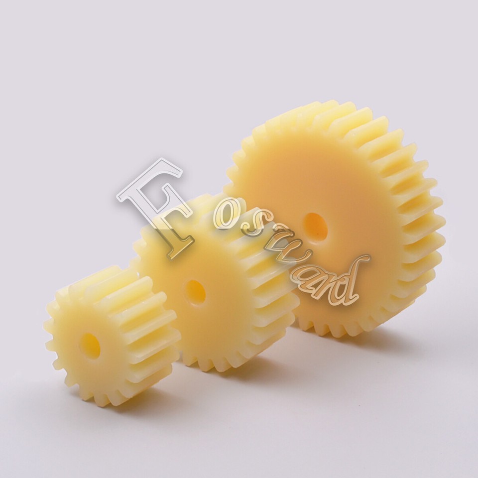 Mod 2 Nylon Pinion Gear 12T - 50T For Spur Gear Rack RC Car 5mm Motor ...