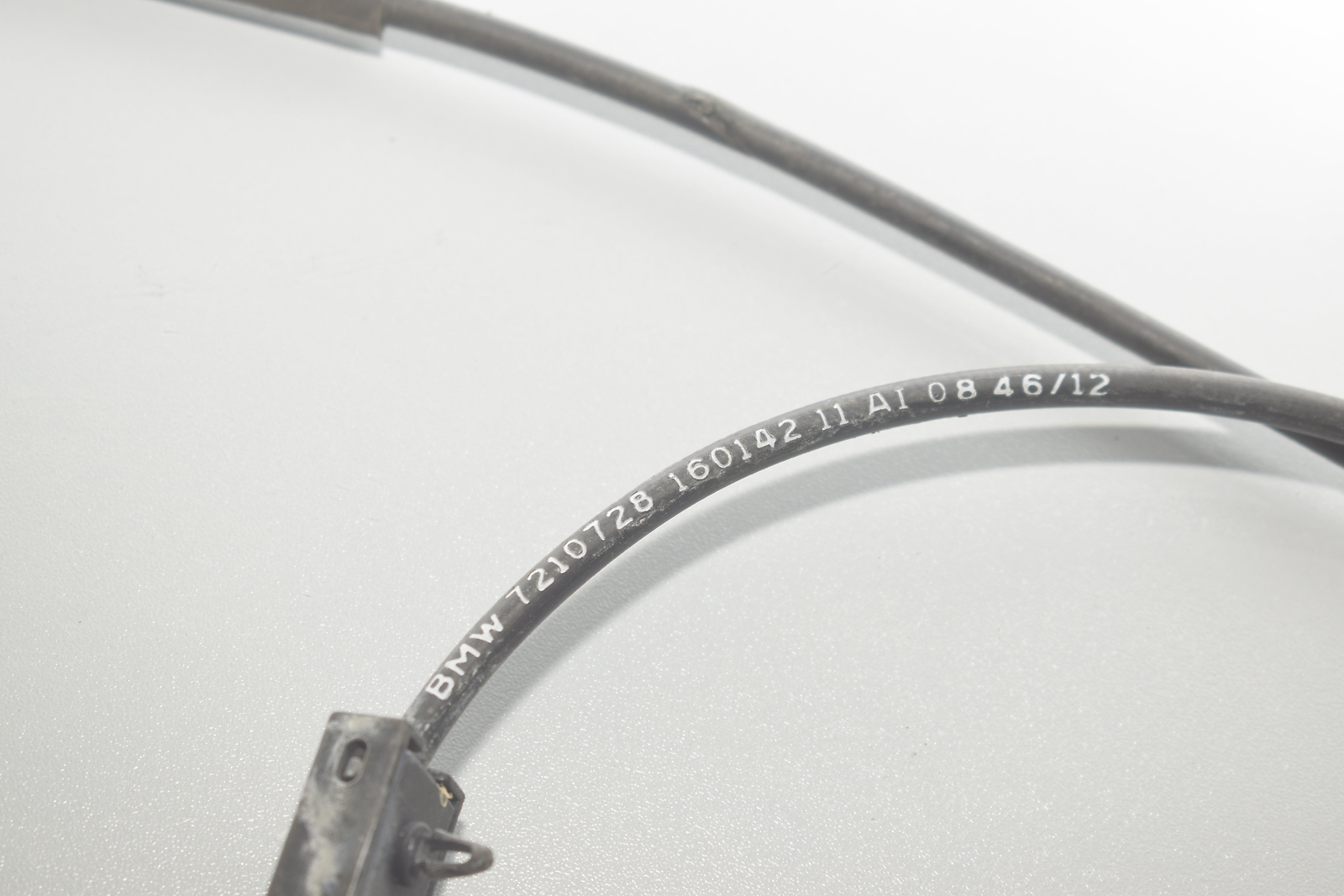 BMW F25 X3 F26 Bowdenzug hinten Bowden cable rear 7210728 51237210728 ...