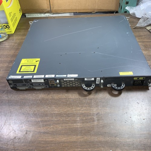 CISCO CATALYST 3760-T 48 PORT POE SWITCH WS-C3750E-46TD-3 VU3 | eBay