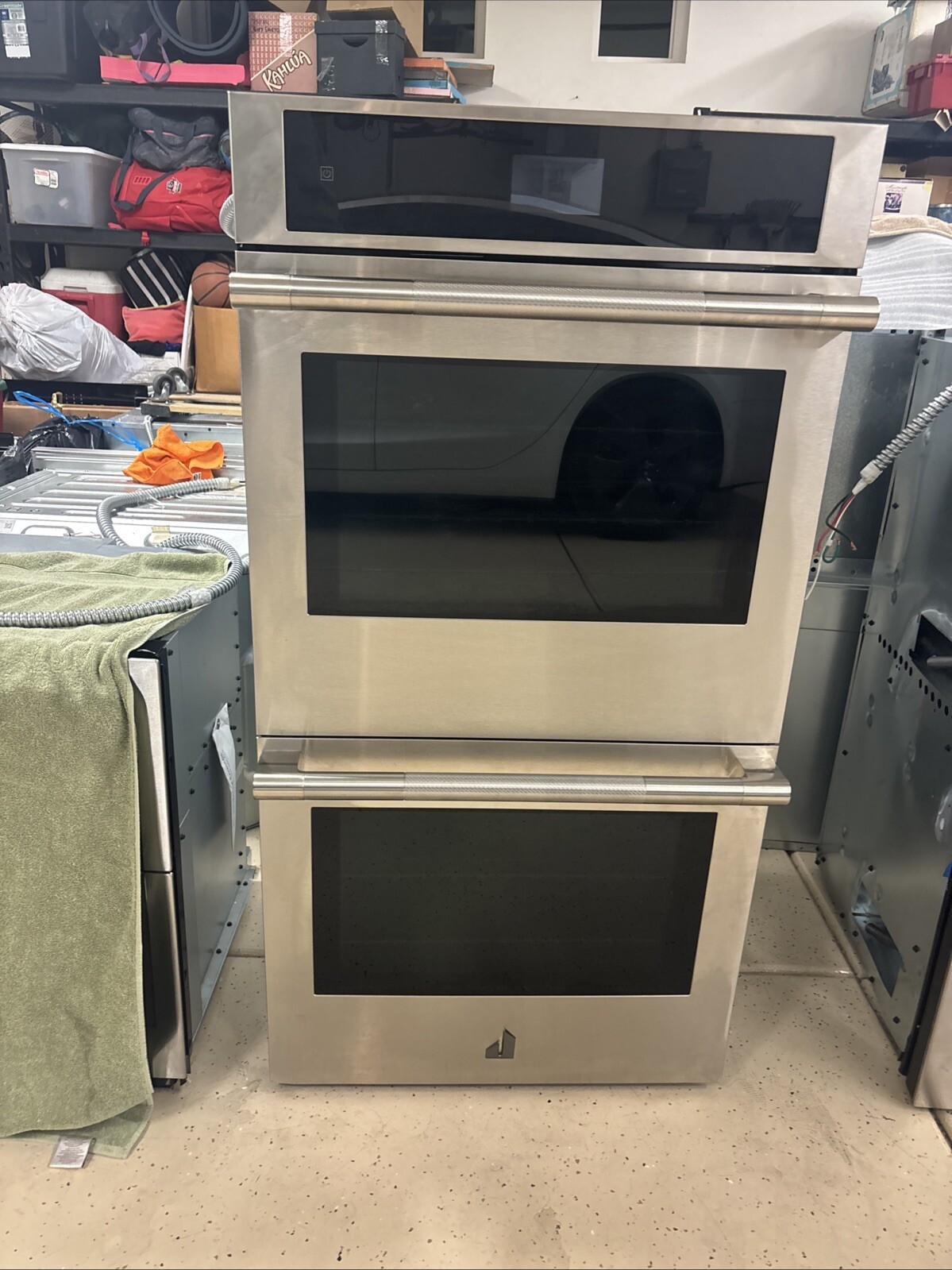 Jenn Air JJW2827LL 27" Rise Double Wall Oven - Stainless
