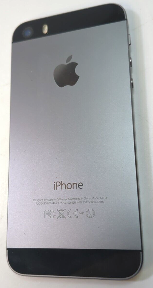 Apple iPhone 5s 16GB Space Gray (Verizon) A1533 ME341LL/A | eBay