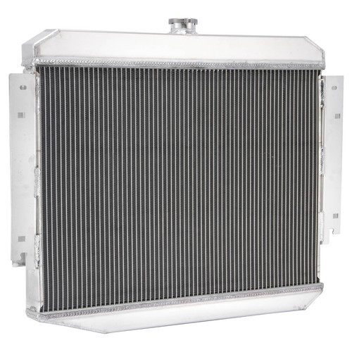 3 ROW Radiator+Shroud Fan For 1971-1979 Dodge D100 D150 D200 W100 W150 ...