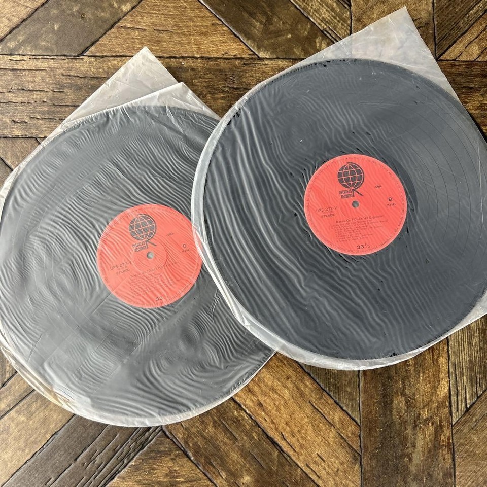 Daike On Disco Hit Explosion Vinyl Record Disco Hits Colorful Artwork ...