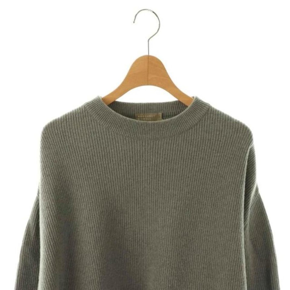 Margaret Howell MERINO CASHMERE KNIT Sweater Long Sleeve Wool Blend 2 ...