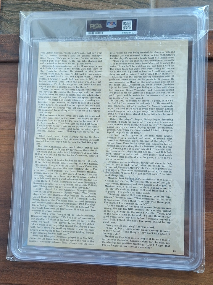 Roger Maris Signed Auto Autograph Magazine Photo PSA DNA Authentic ...