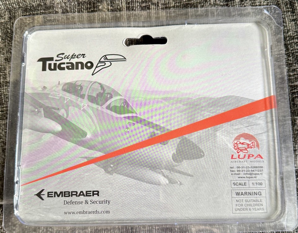 1/100 Scale Model of Embraer Super Tucano Aircraft by Lupa Models | eBay