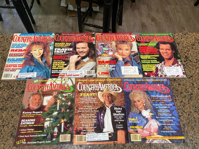 Lot of 37 Country America Magazines 1989 -1994~ Country Music Vintage ...