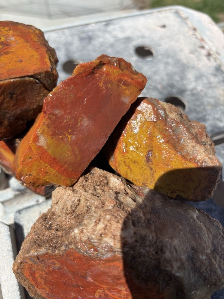 San Rafael Swell Jasper, Utah High End Gem Quality Rock~stone Knapping ...