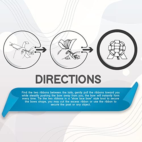 Insta Bows White 8 Inch Big Gift Bow for Bike Or Toy Car Metallic Look ...