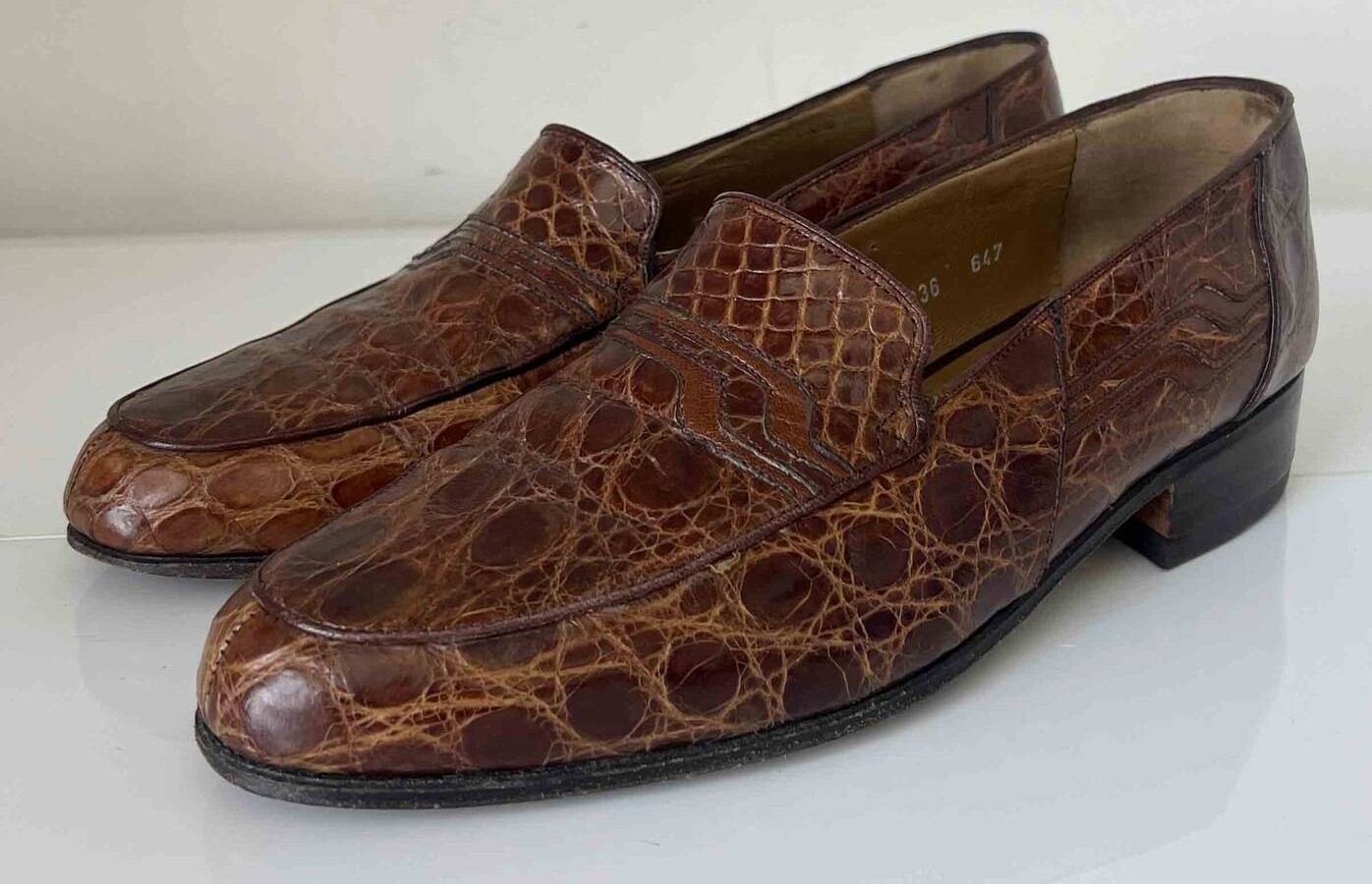 ALLIGATOR CROCODILE CUSTOM HAND MADE LOAFERS / SHOES … - Gem