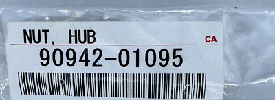 Toyota Wheel Lug Nut - 90942-01095 | eBay