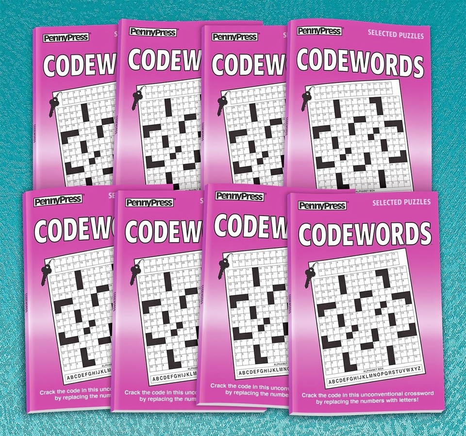 Penny Press Codewords Crosswords 4-pack | eBay