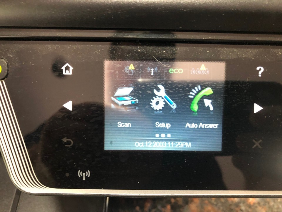 HP Officejet 6600 Inkjet Color All In One Printer Fax Scan Copy ...