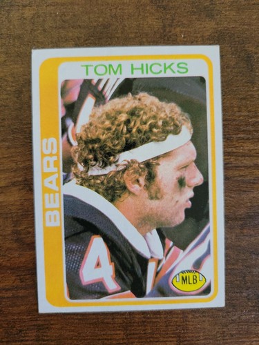 1978 Topps #92 Tom Hicks - Chicago Bears - NFL | eBay