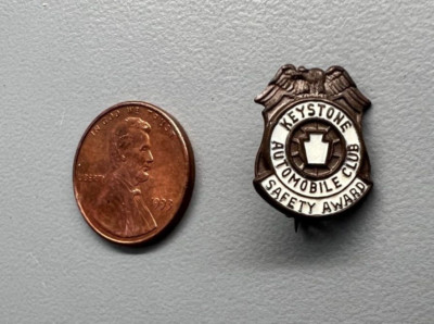Rare Vintage Keystone Automobile Club Safety Award Pin Lapel Pin | eBay