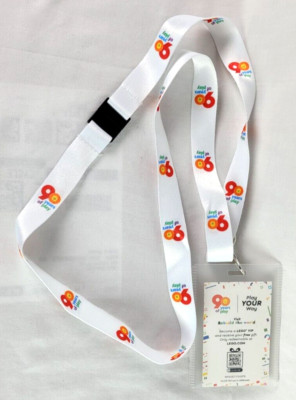LEGO 90 Years of Play lanyard - Collectible souvenir Legoland | eBay