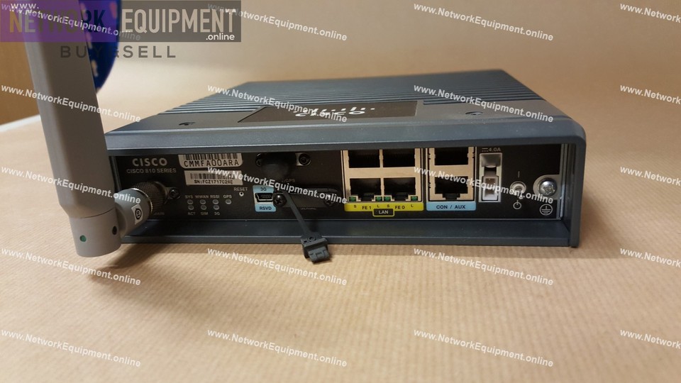 🔥 Cisco C819HG+7-K9 Compact Hardened 3G IOS Router GLOBAL HSPA+ 819HG+7 ...