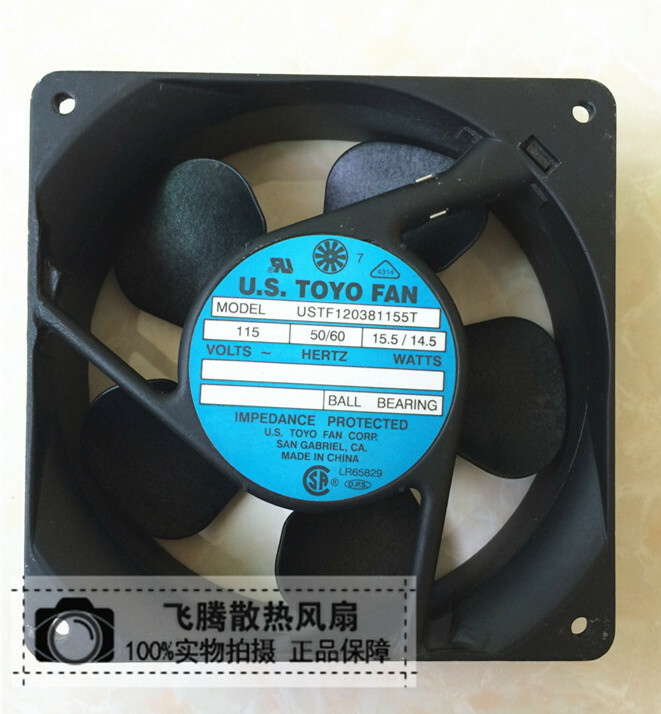 1PC U.S.TOYO FAN USTF120381155T 12038 115V 15.5/14.5W cooling fan | eBay